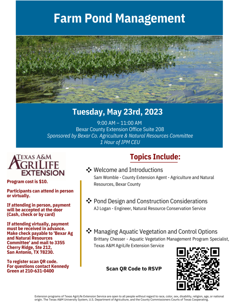 Farm Pond Management