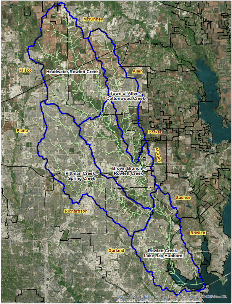 Rowlett Creek Watershed Protection Plan - Texas A&M AgriLife Ecological ...