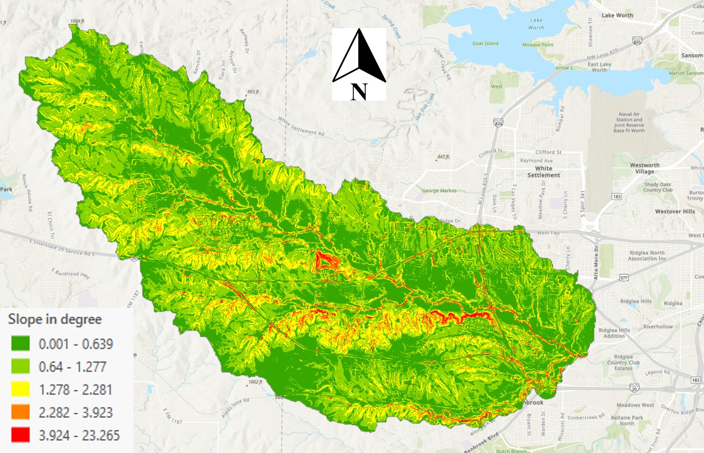 TSI stacking maps - Texas A&M AgriLife Ecological Engineering Program
