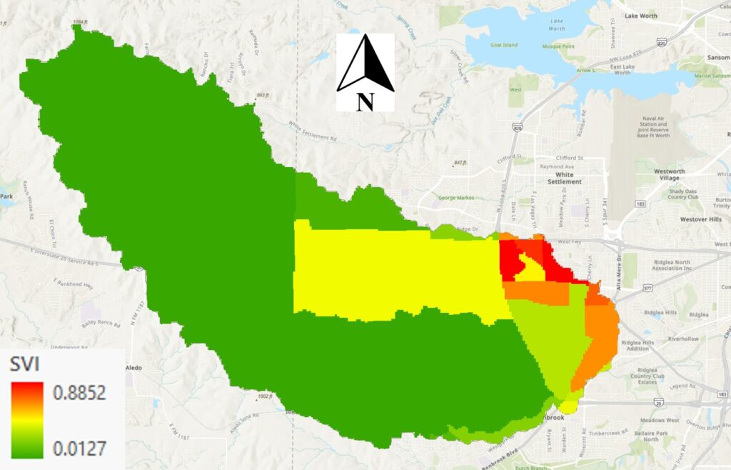 TSI stacking maps - Texas A&M AgriLife Ecological Engineering Program