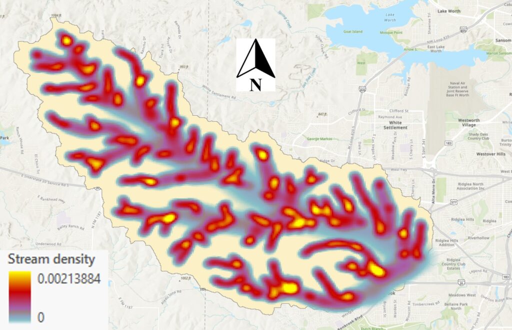 TSI stacking maps | Texas A&M AgriLife Ecological Engineering Program