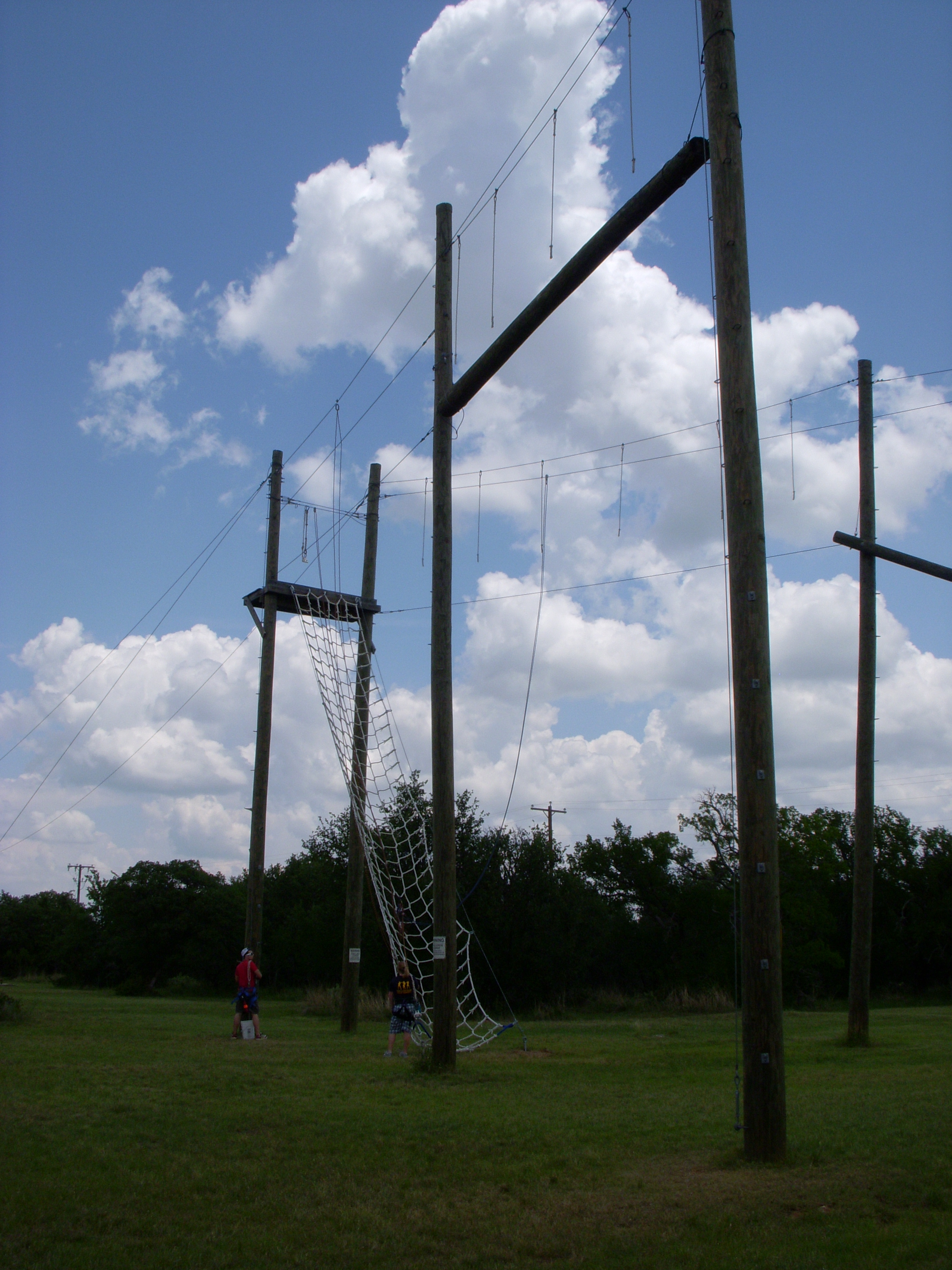 Two line bridge - Texas 4-H Conference Center