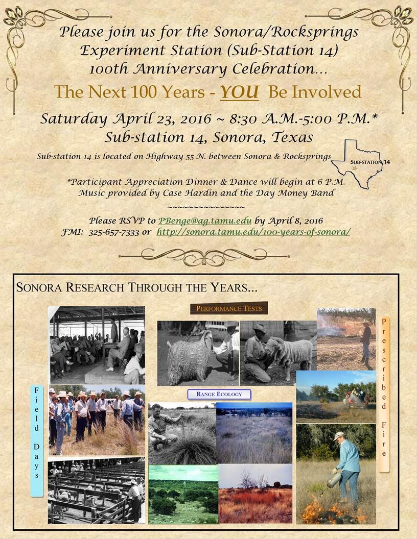 100 Years at Sonora - West Texas Rangelands