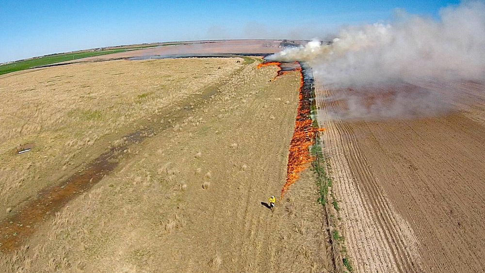 Ring-Fire Ignition - West Texas Rangelands