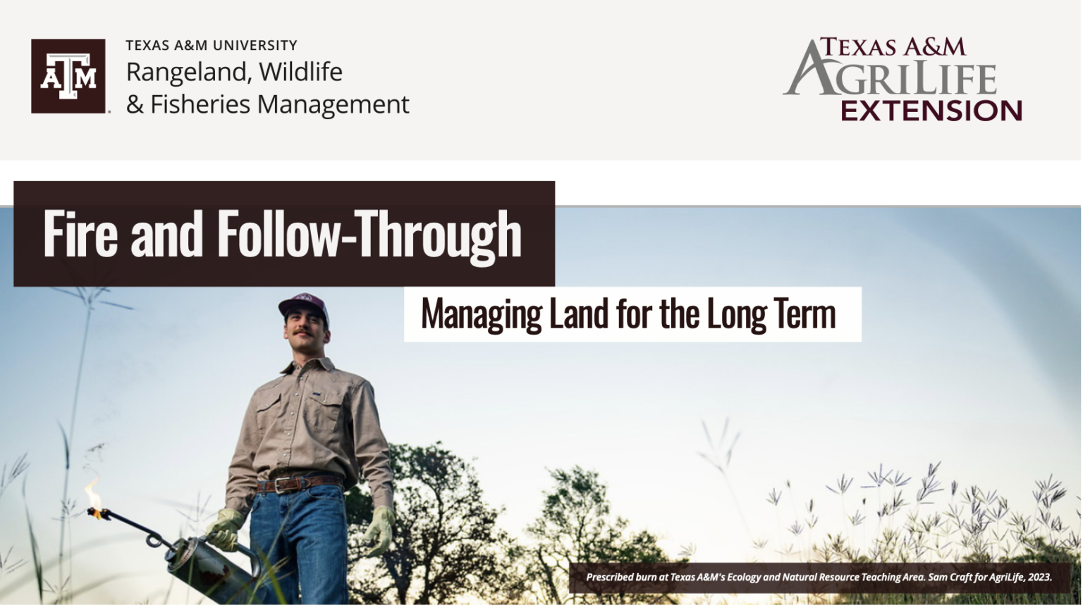 West Texas Rangelands - We hope to provide a variety of science-based ...