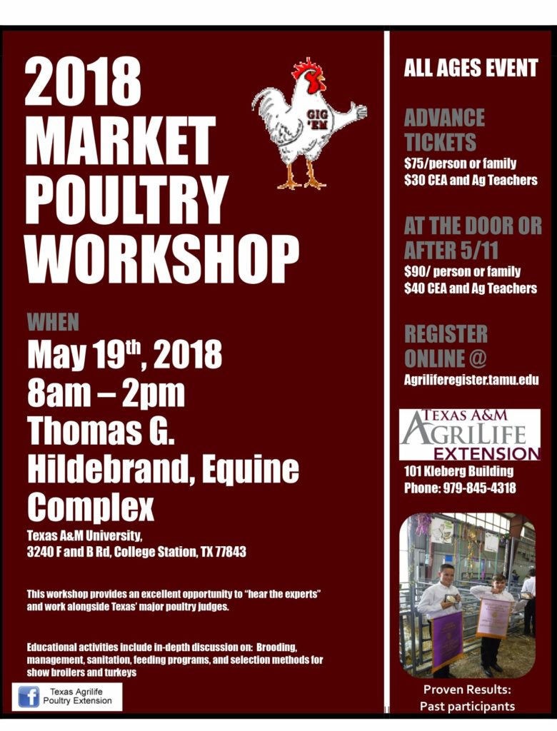 Poultry Workshop | Wharton County 4-H